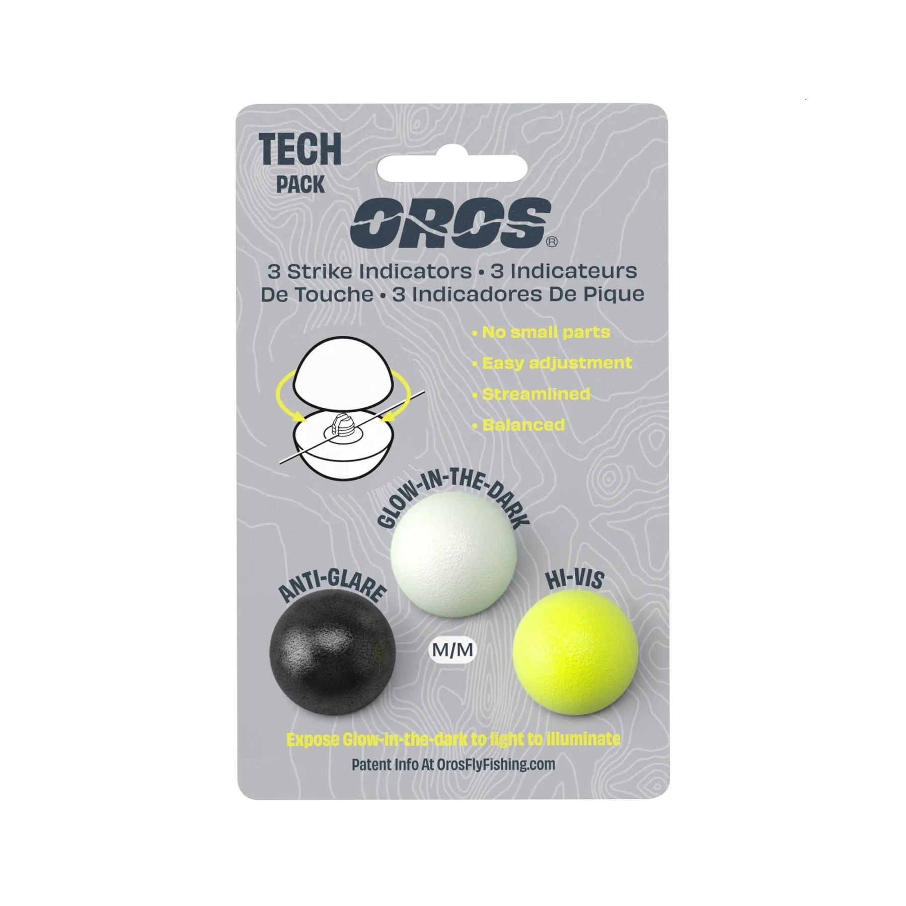 Oros Strike Indicators Tech Pack (3 Farben) Bissanzeiger