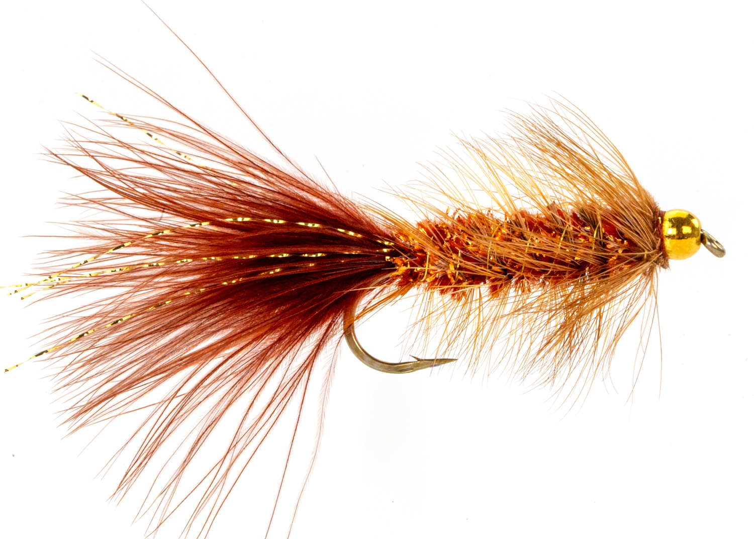 Goldkopf Wooly Bugger (braun)