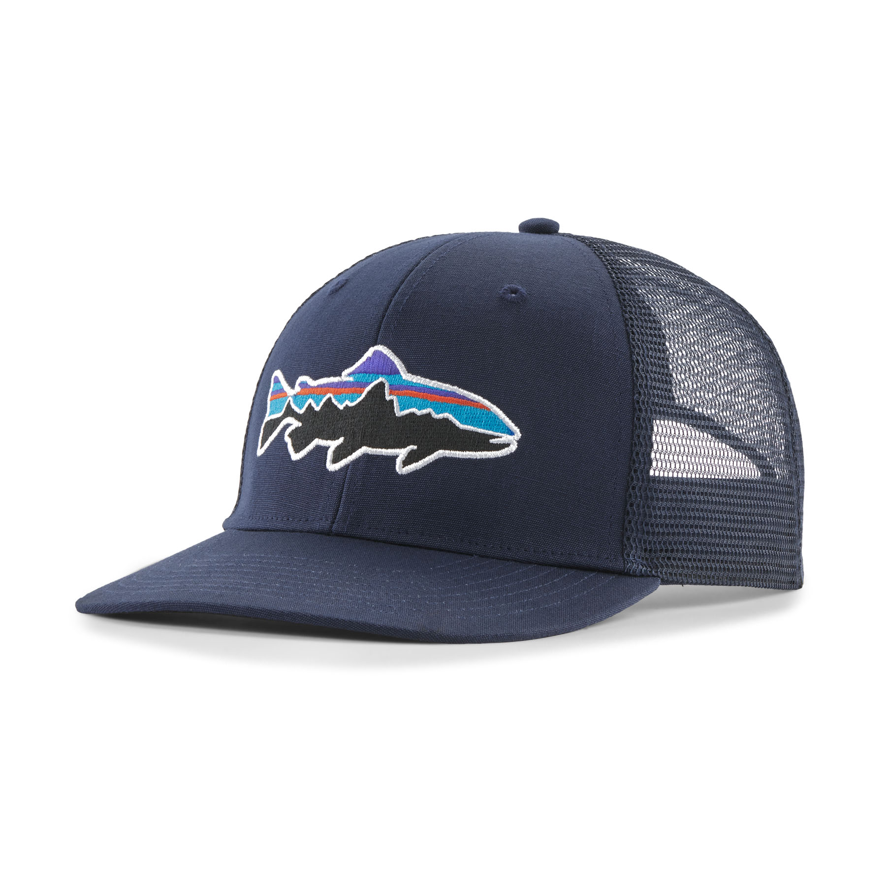 Fitz Roy Trout Trucker Hat (New Navy) | 49-1786-29