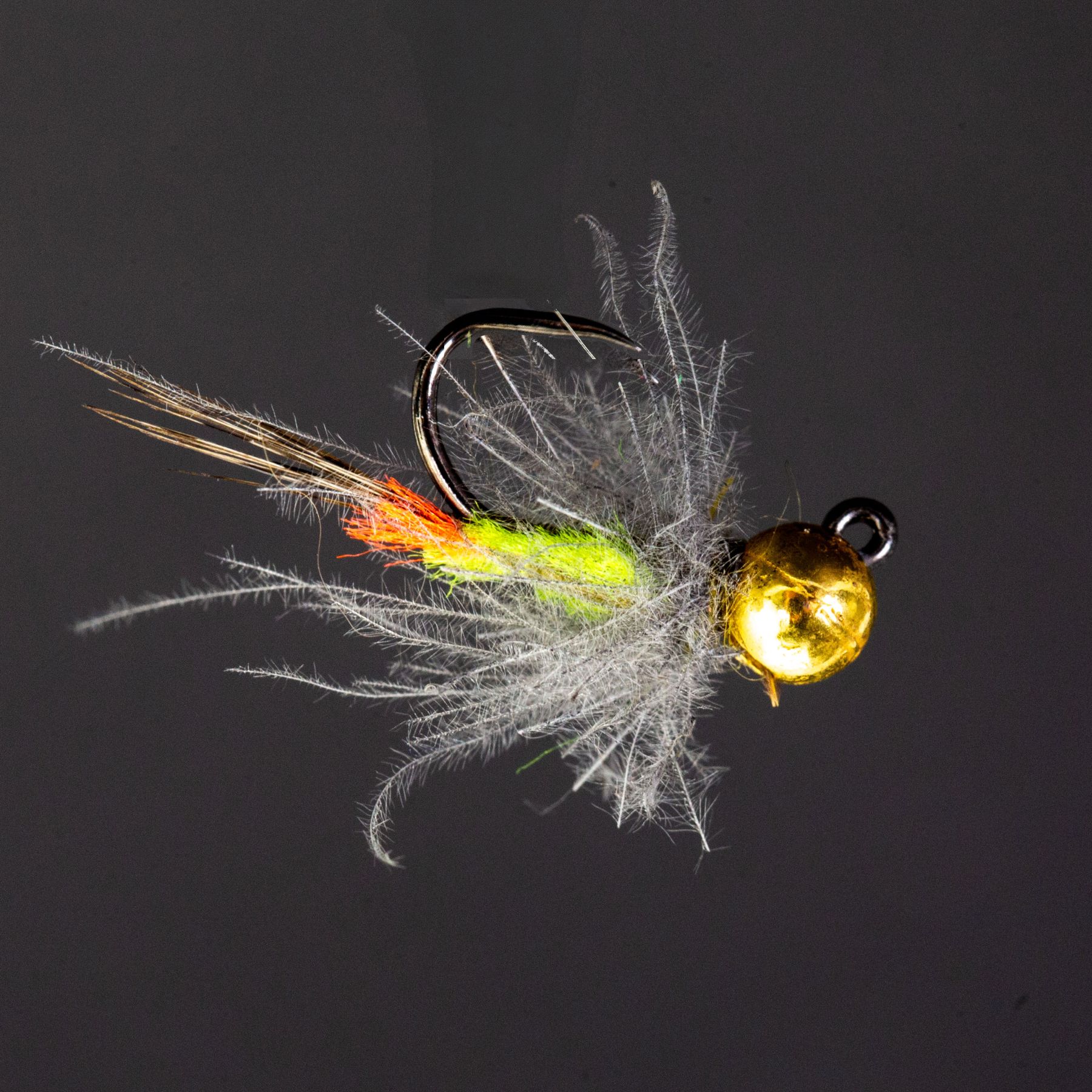 Orange Tag Mayfly - Jig Nymphe (Tungsten)
