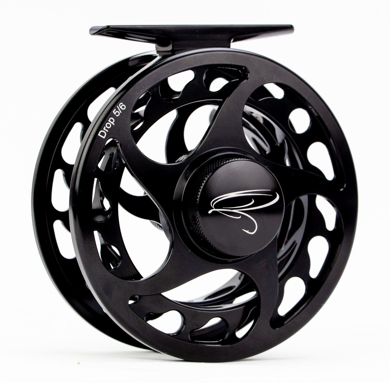 TRAUN RIVER Drop Fliegenrolle black/steel