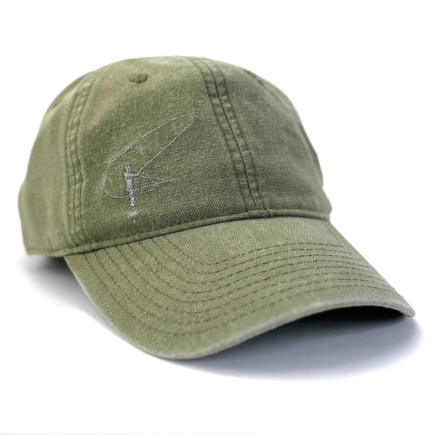 Low Pro Cap Caster (olive) Anglerkappe mit Caster