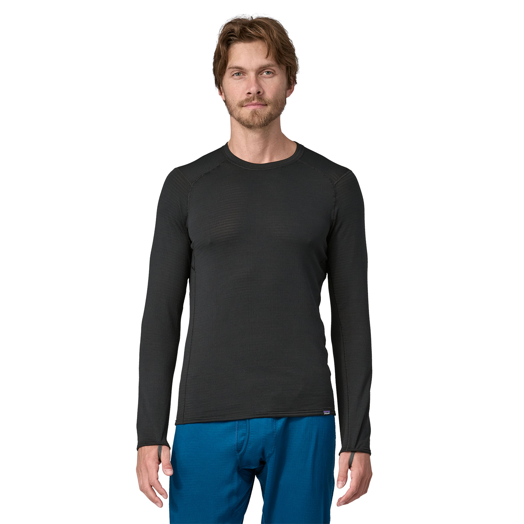 Patagonia M's Capilene Thermal Weight Crew - langes Unterhemd - black