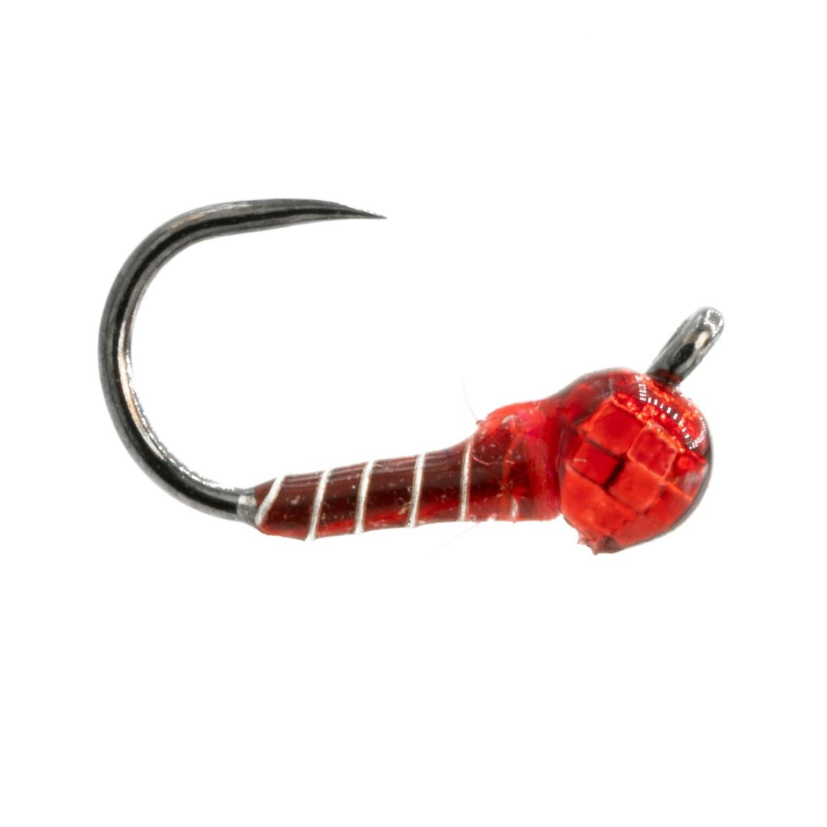 Zebra Jig Thin (Red) - Tungsten Jig Nymphe