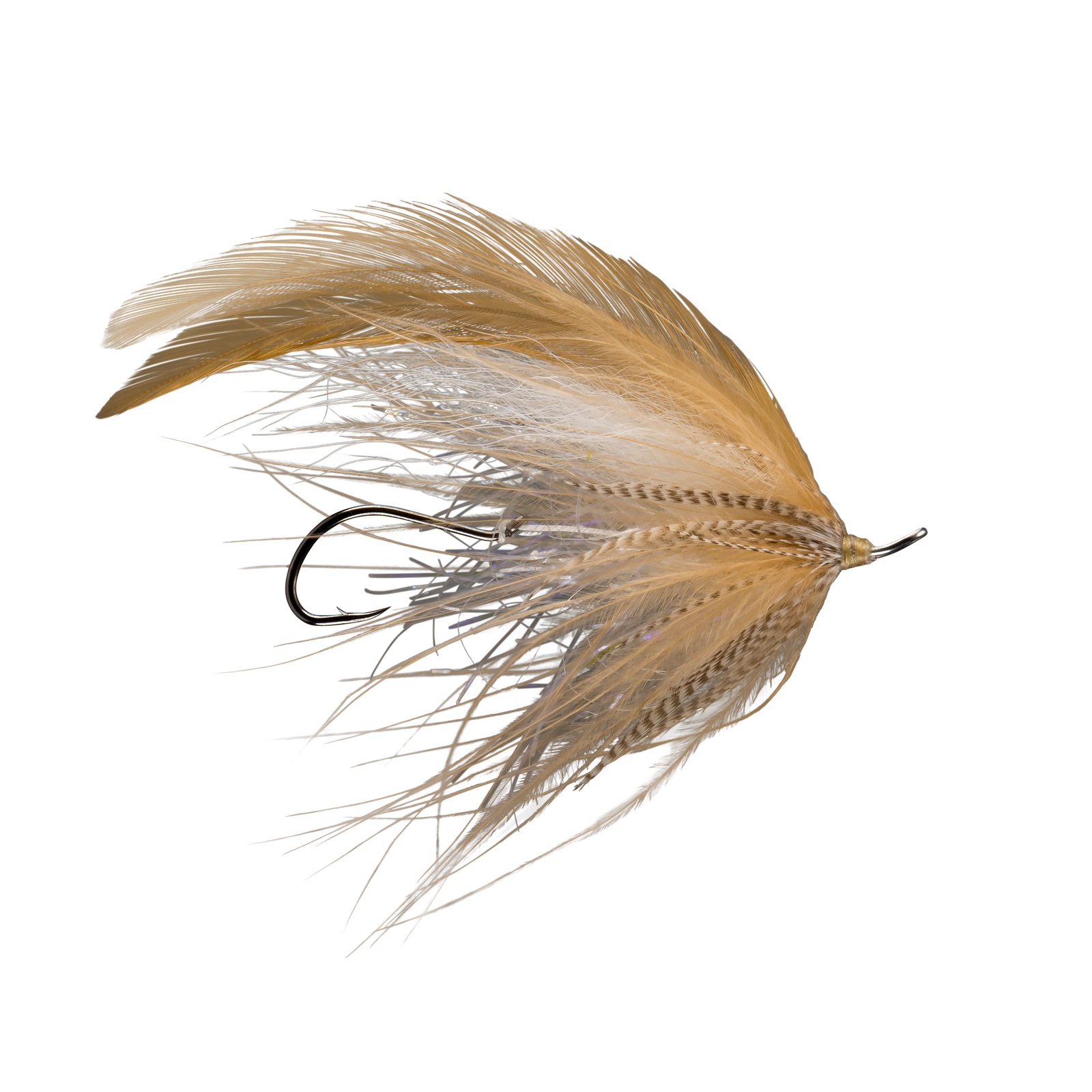 RIO King Flow Fly (Tan/White) - Trout Intruder Streamer