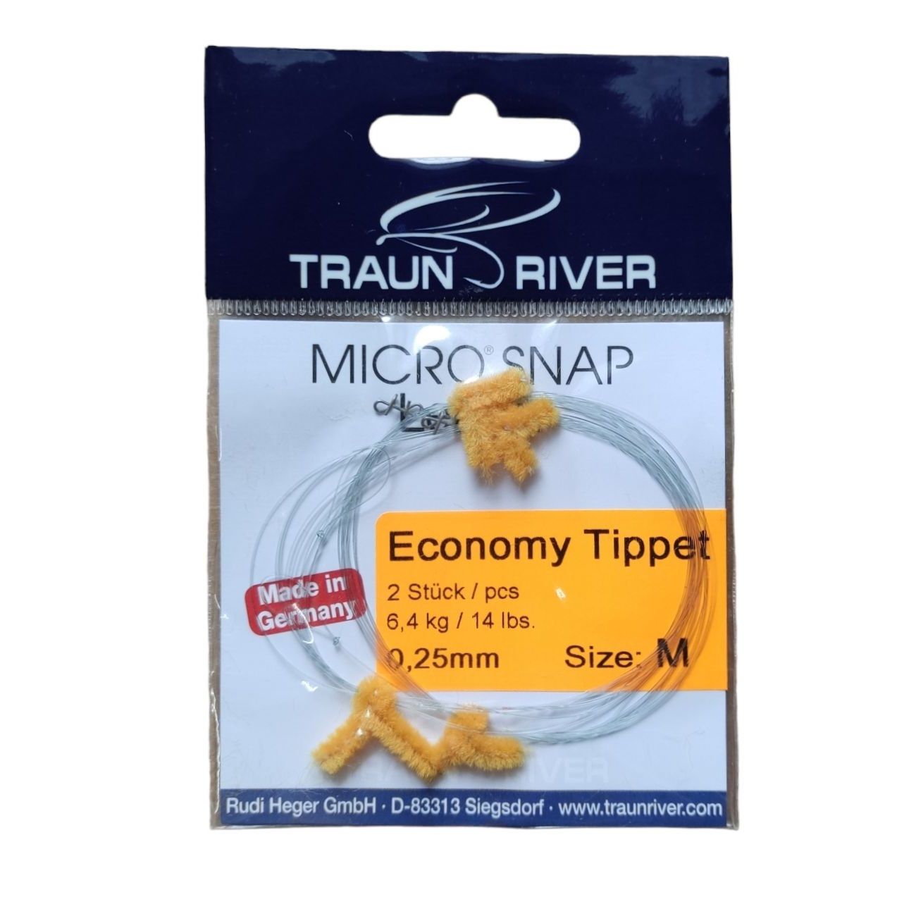Micro Snap Economy Tippet (2er Pack) - Vorfach - Vorfachspitzen
