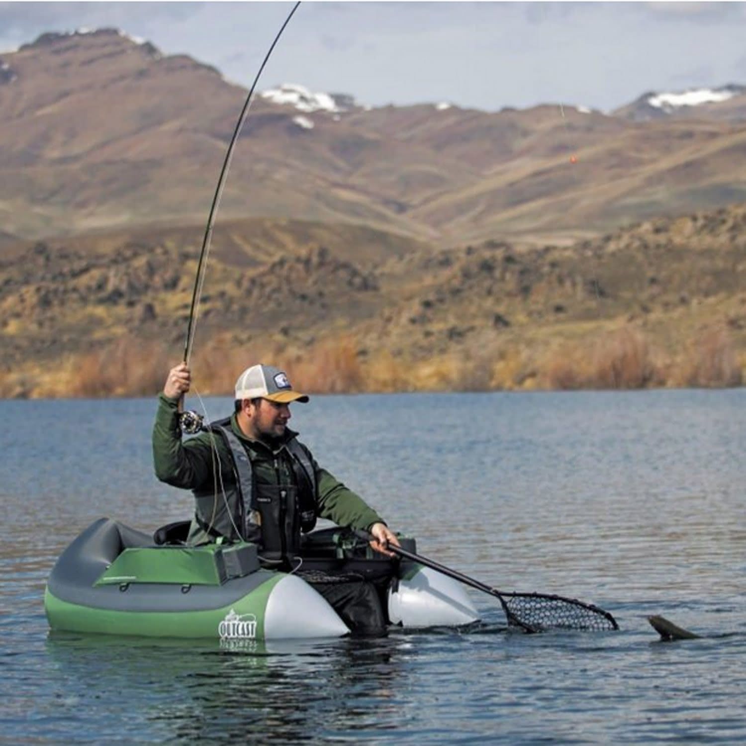 Outcast Super Fat Cat LCS (gray/sage) Belly Boot